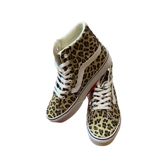 Vans | Shoes | Vans Filmore Hi Top Platform Shoes Leopard Cheetah Print ...